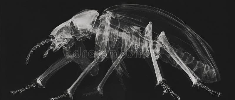 X-ray View Reveals Intricate Structure of Beetle Exoskeleton with ...
