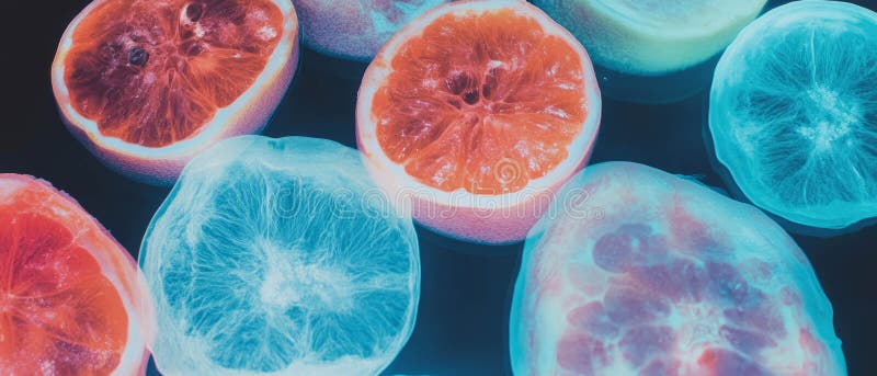 X-ray Visualization of Fruit Revealing Seeds and Hidden Structures in ...