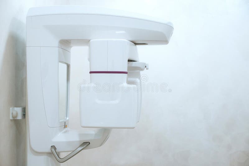 X-ray Diagnostics of Teeth. Digital X-ray Diagnostic Complex Stock ...