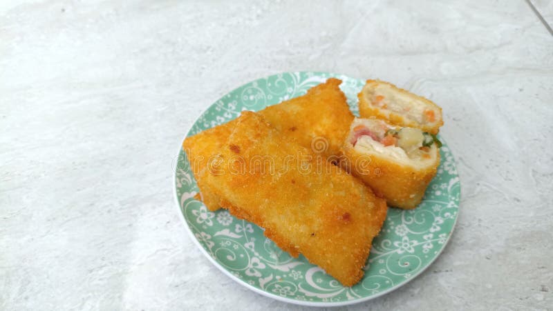 & X27;risol& X27; Delicious and Nutritious Food Stock Photo - Image of ...