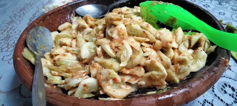 & X22;rujak& X22; Tradisional Food of Indonesia Stock Image - Image of ...