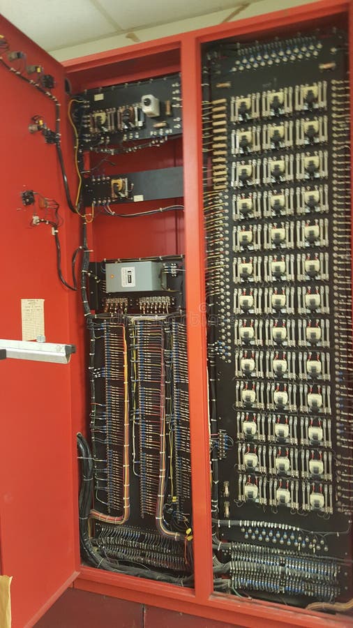 1970& X27;s Analog Fire Alarm Smoke Detector Relay Panel Stock Image ...