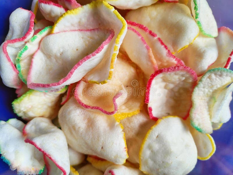 It& X27;s Called Crackers. Indonesian Snacks Stock Image - Image of ...