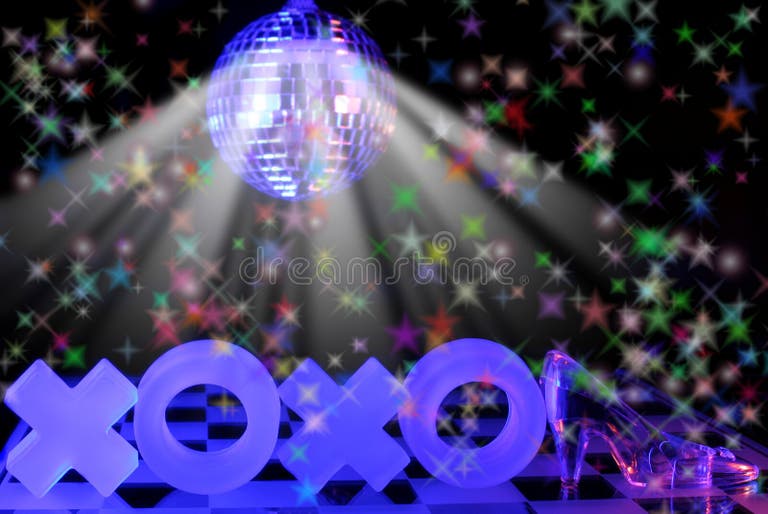 X S and O S with Glass Slipper Stock Image - Image of fantasy, ball ...