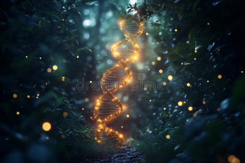 An X-shaped Formation is Created by Two Complementary DNA Strands in a ...