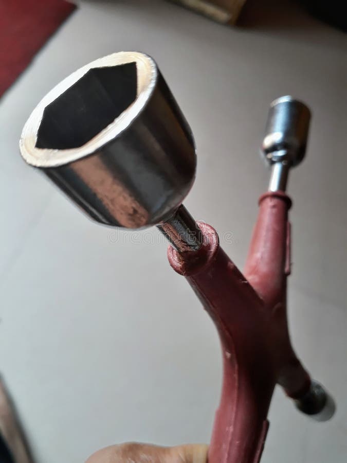 X shaped socket wrench stock photo. Image of wrench - 172725838