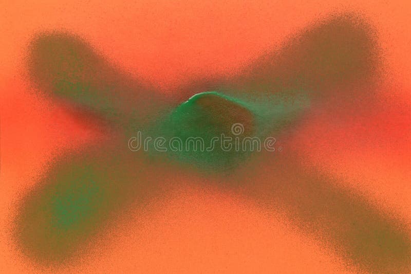 X Sign Painted with Green Spray Stock Image - Image of colorful, soft ...