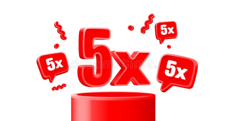 5x Winner Banner, Promotion Flyer, Prize Label. Vector Illustration ...