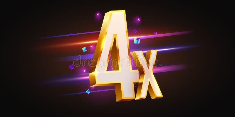 4x Winner Banner, Promotion Flyer, Prize Label. Stock Vector ...