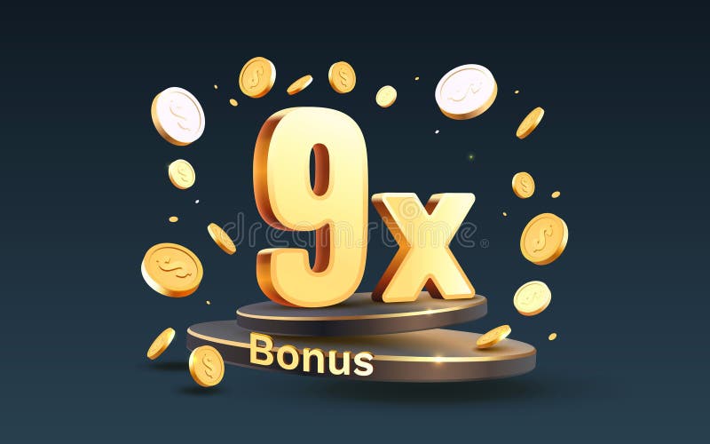 9x Winner Banner, Promotion Flyer, Prize Label. Vector Illustration ...