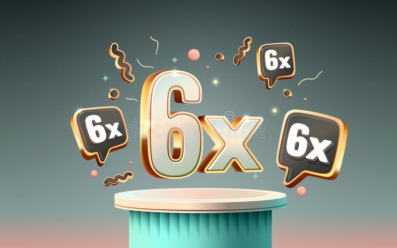 6x Winner Banner, Promotion Flyer, Prize Label. Vector Illustration ...