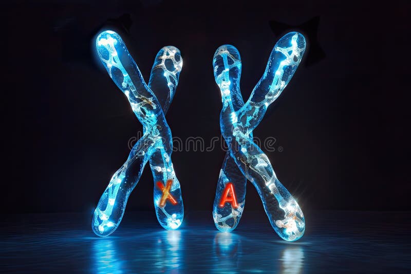 X and Y DNA double helixes stock image. Image of macromolecule - 326670455