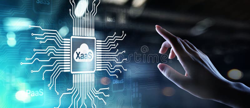 XaaS PaaS SaaS IaaS DBaaS Infrasstructure Service Data Base Platform ...