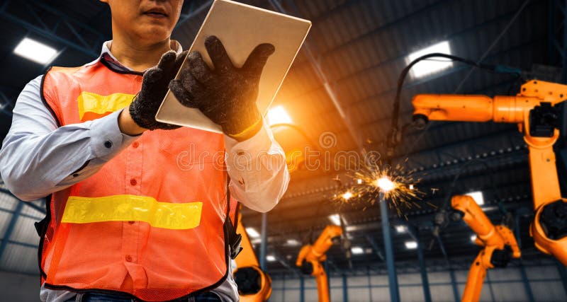 XAI Engineer Use Advanced Robotic Software To Control Industry Robot ...