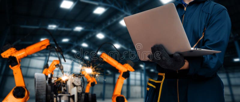 XAI Engineer Use Advanced Robotic Software To Control Industry Robot ...