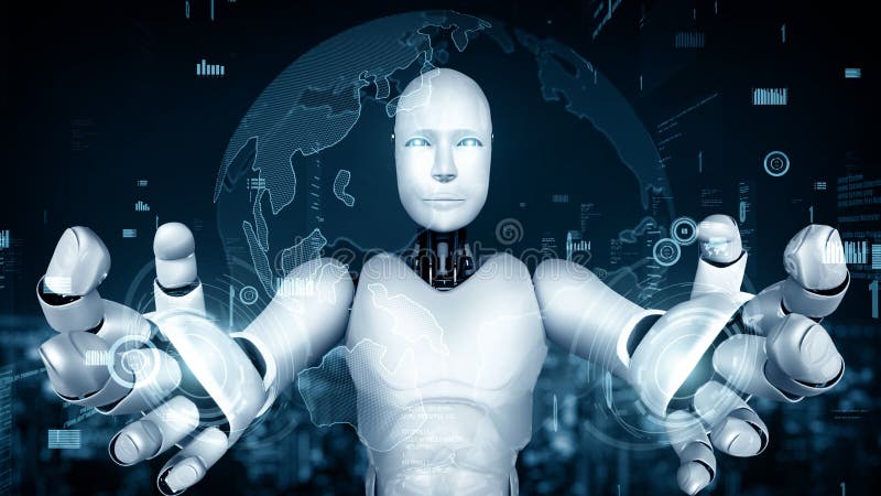 XAI Futuristic Robot Artificial Intelligence Huminoid AI Programming ...