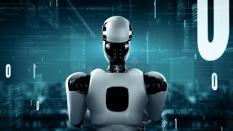 XAI Futuristic Robot Artificial Intelligence Huminoid AI Programming ...