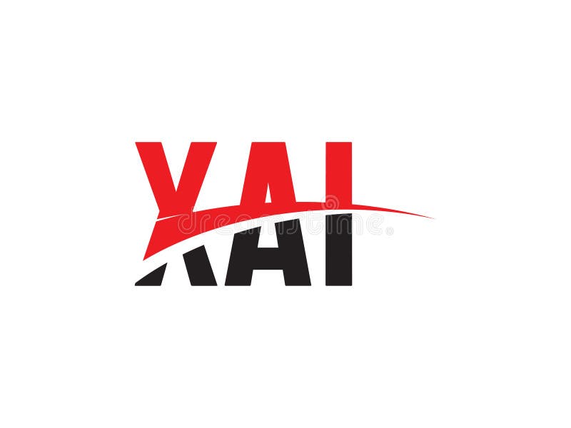 XAI Letter Initial Logo Design Vector Illustration Stock Vector ...