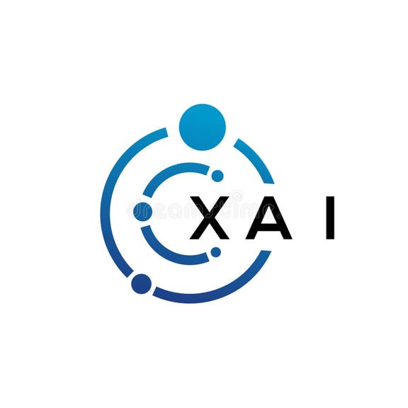 XAI Letter Technology Logo Design on White Background. XAI Creative ...
