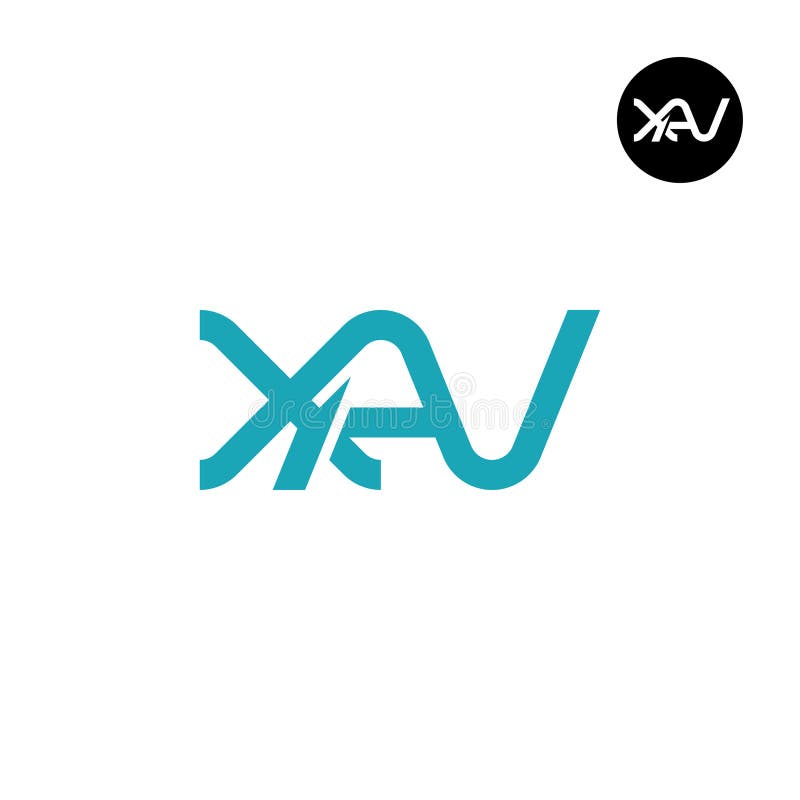 Xav Monogram Stock Illustrations – 13 Xav Monogram Stock Illustrations ...