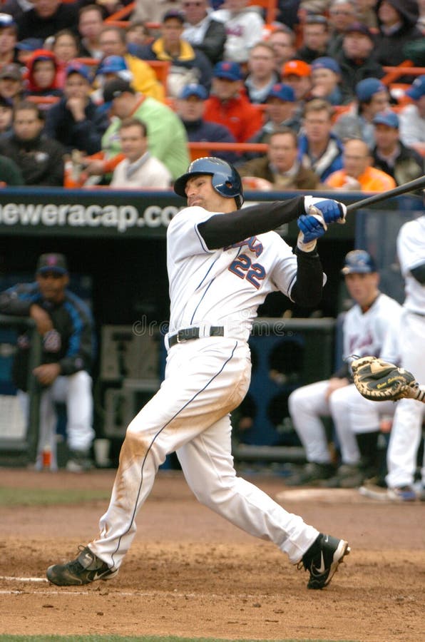 Xavier Nady New York Mets editorial stock image. Image of ball - 73650854