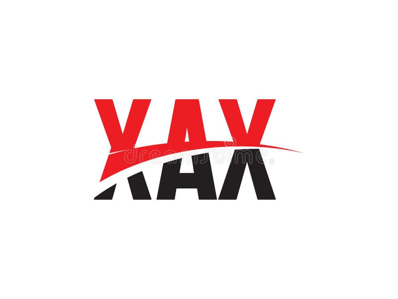 XAX Letter Initial Logo Design Vector Illustration Stock Vector ...