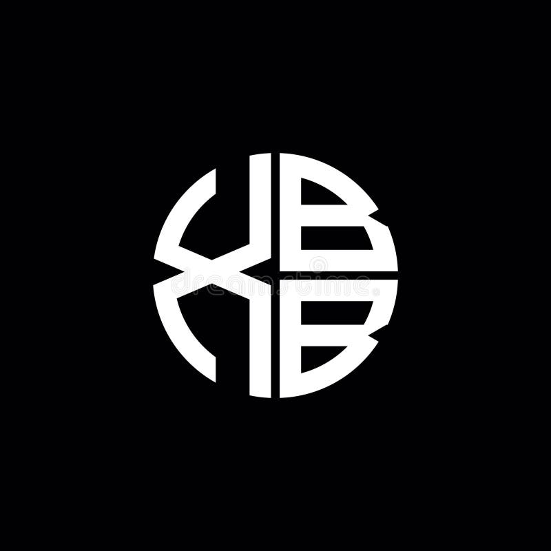 XBB Logo XBB Icon XBB Monogram XBB Letter Minimalist Circle Flat Unique ...