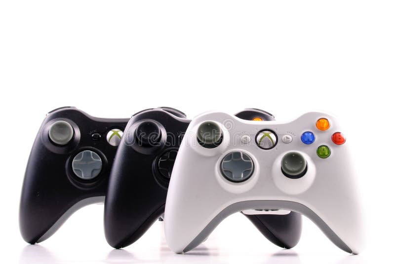 XBox 360 Game Controls editorial image. Image of accessory - 17447915