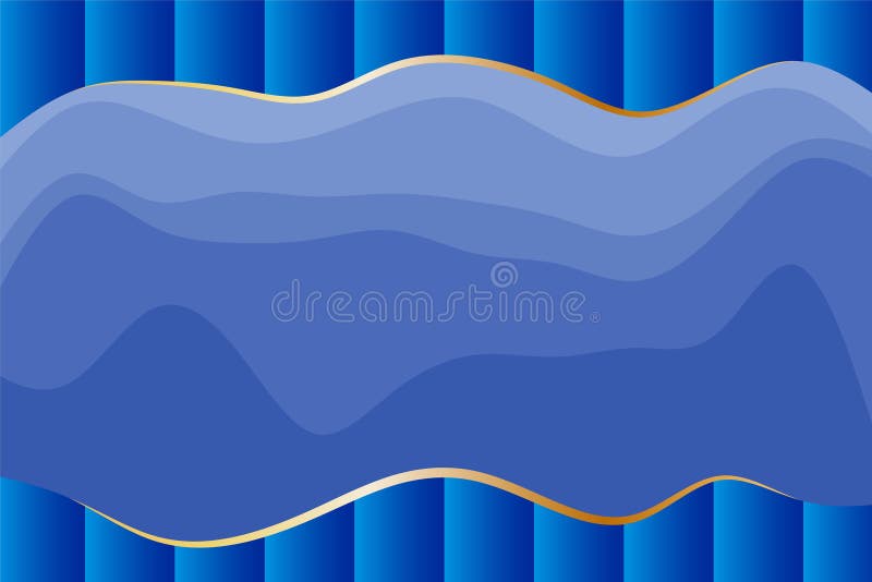 Abstract Background with Various Color Wave Shape. Stock Vector ...