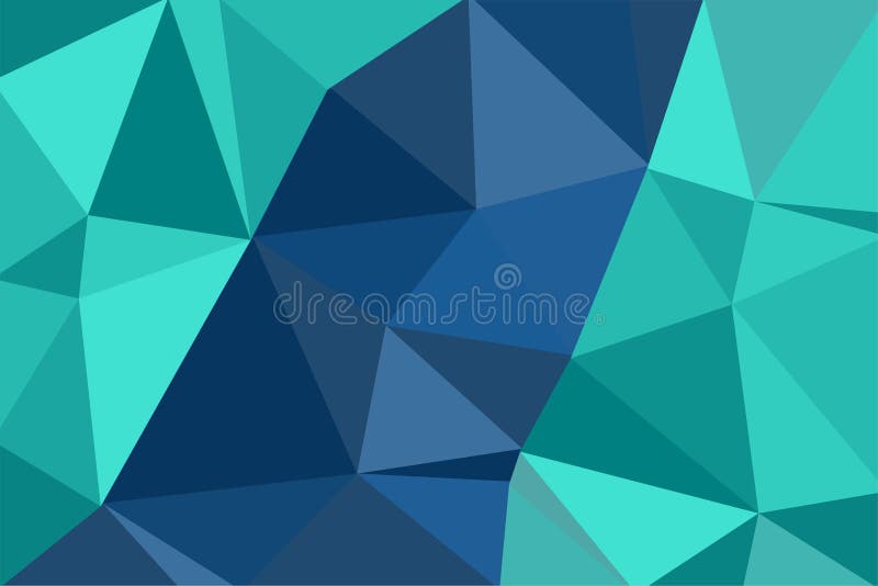 Abstract Background of Triangle Shapes Facets Composition. Stock Vector ...