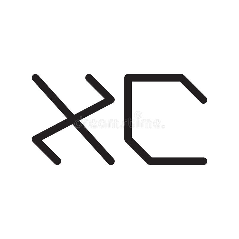 Xc Letter Stock Illustrations – 583 Xc Letter Stock Illustrations ...