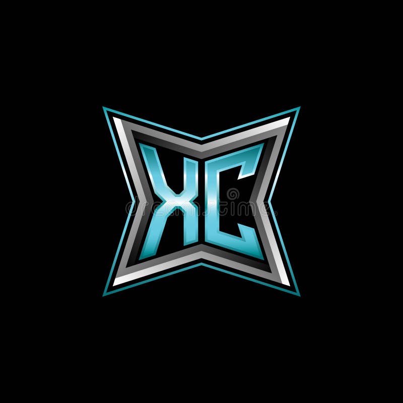 XC Logo Monogram Geometric Modern Design Stock Vector - Illustration of ...