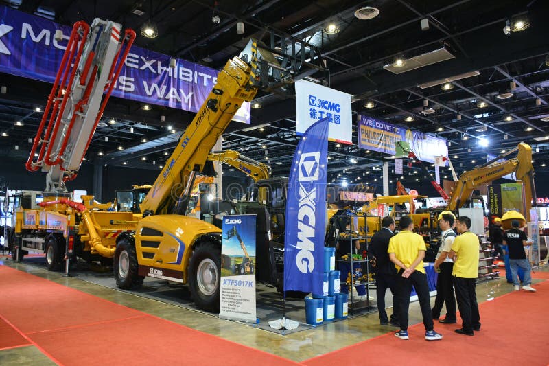 Xcmg Booth at Philconstruct in Pasay, Philippines Editorial Stock Image - Image of equipment ...