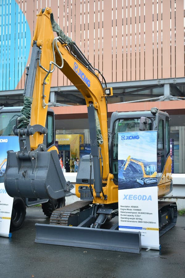 Xcmg Excavator at Philconstruct in Pasay, Philippines Editorial Photo ...