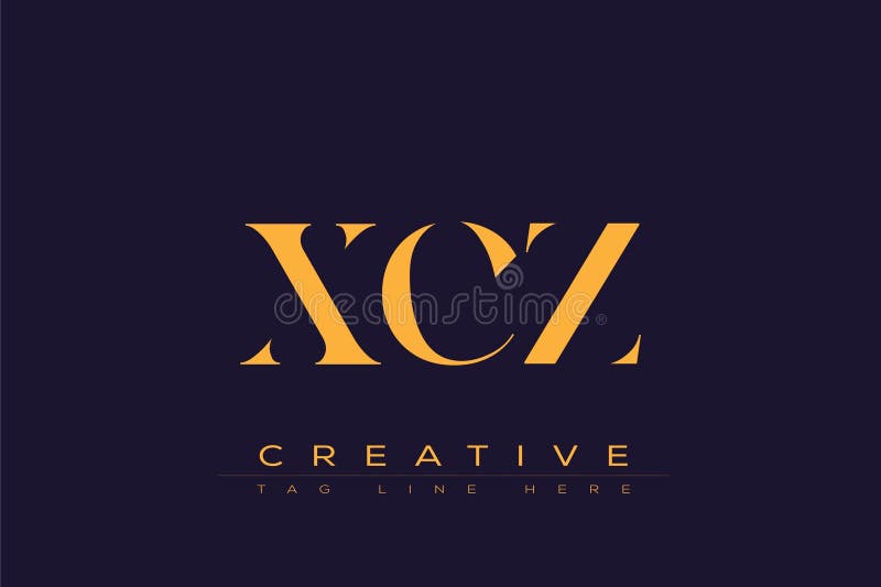 Xcz Abstract Letter Logo Design Stock Illustrations – 19 Xcz Abstract ...
