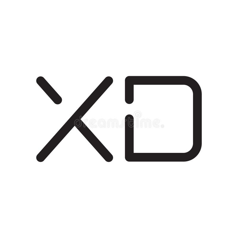 Xd Icon Stock Illustrations – 769 Xd Icon Stock Illustrations, Vectors ...