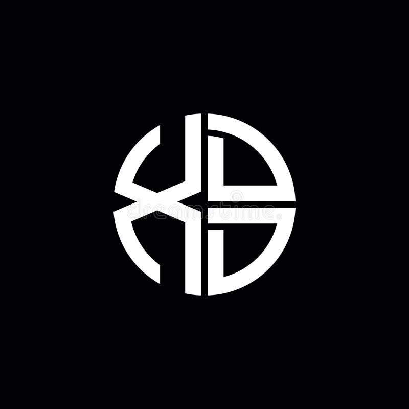 XDD Logo XDD Icon XDD Monogram XDD Letter Minimalist Circle Flat Unique ...