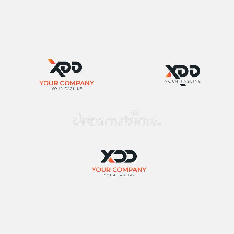 XDD Logo Simple X Bundle Letter X Variations Logo Stock Vector ...