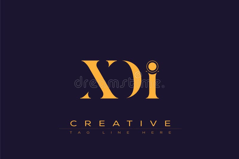 Xdi Abstract Letter Logo Stock Illustrations – 12 Xdi Abstract Letter ...