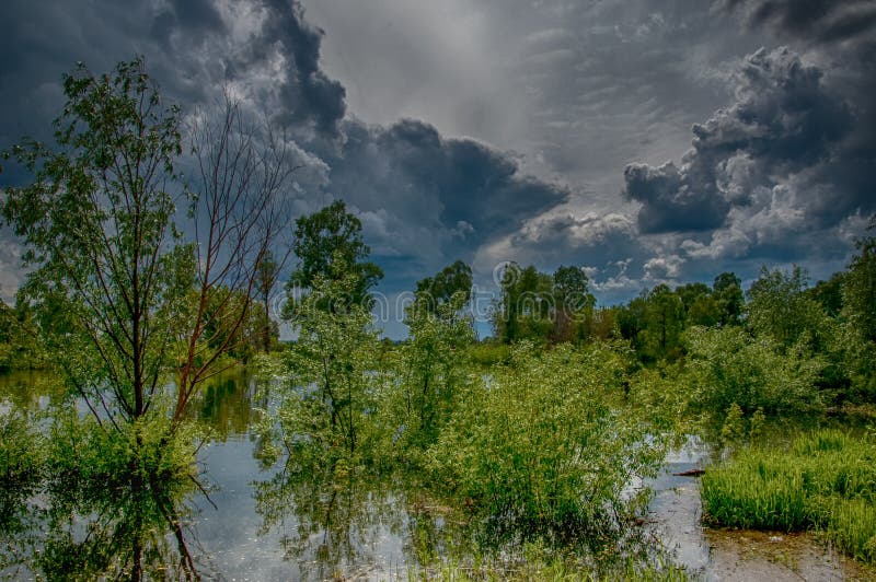 The XDR Effect. High Spring Water Stock Image - Image of climate ...