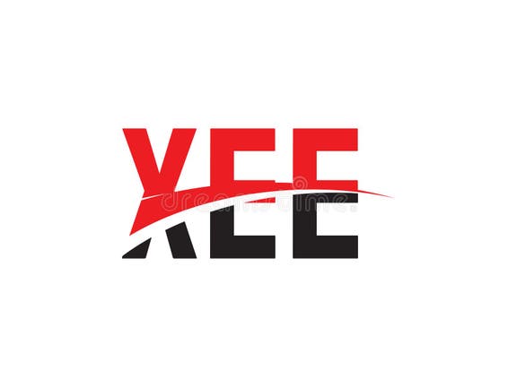 XEE Letter Initial Logo Design Vector Illustration Stock Vector ...