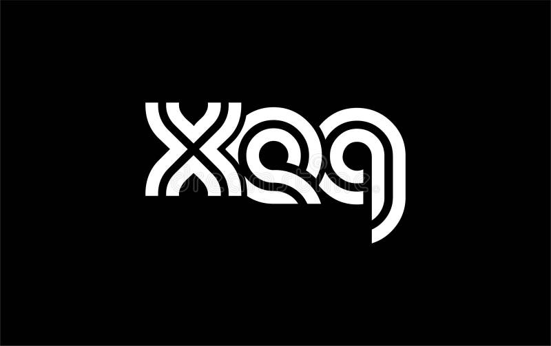 XEQ Creative Unique Modern Letter Logo Design Stock Illustration ...