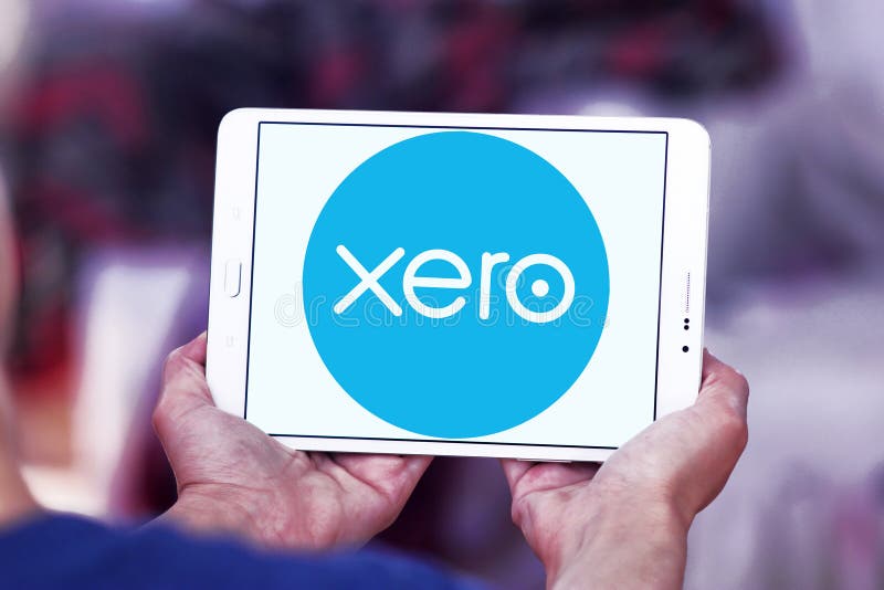Xero company logo editorial photography. Image of editorial - 99173532