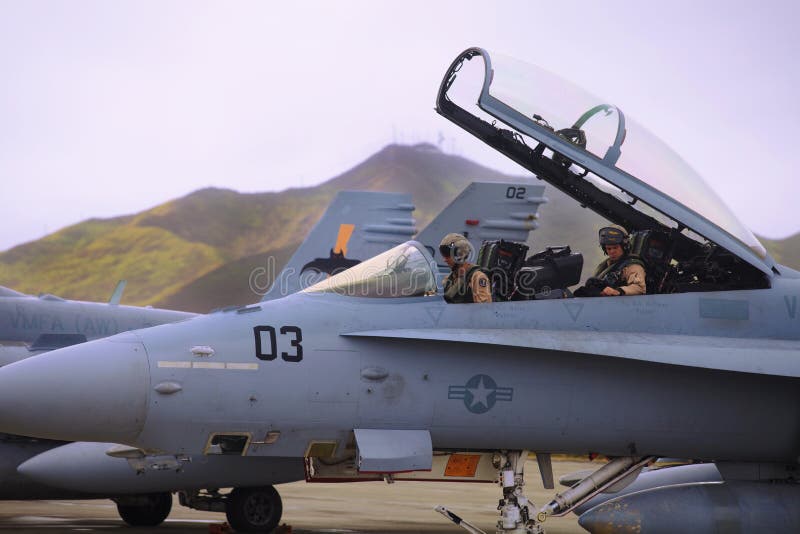 XFA-18 Jet of the U.S. Marine Corps Editorial Image - Image of flight ...