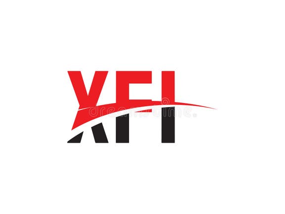XFI Letter Initial Logo Design Vector Illustration Stock Vector ...