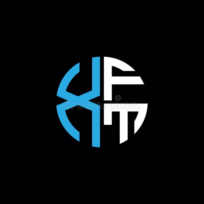 XFT Logo XFT Icon XFT Monogram XFT Letter Minimalist Circle Flat Unique ...