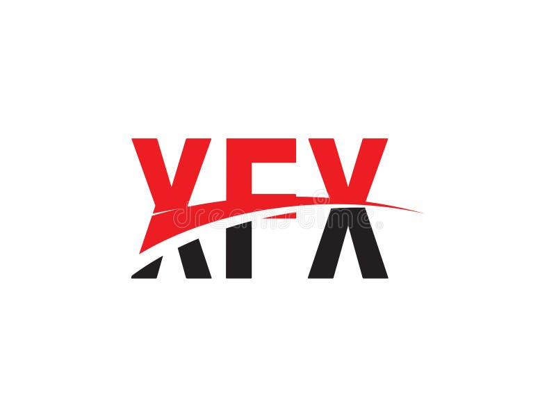 XFX Letter Initial Logo Design Vector Illustration Stock Vector ...