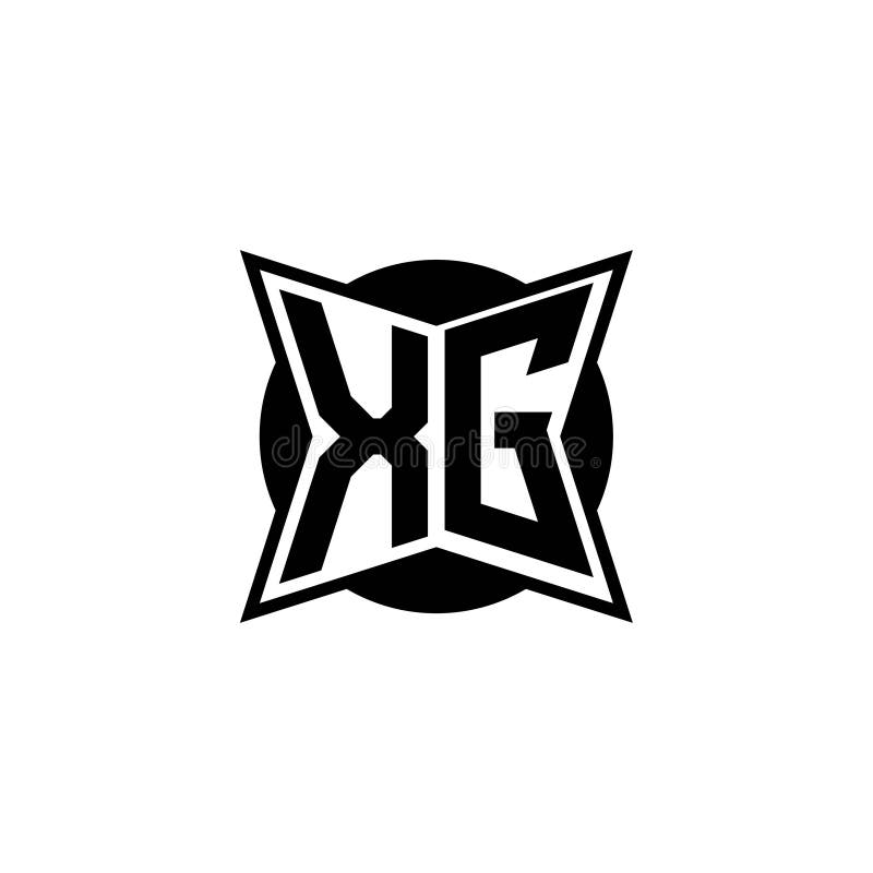 XG Logo Monogram Geometric Modern Design Stock Vector - Illustration of ...