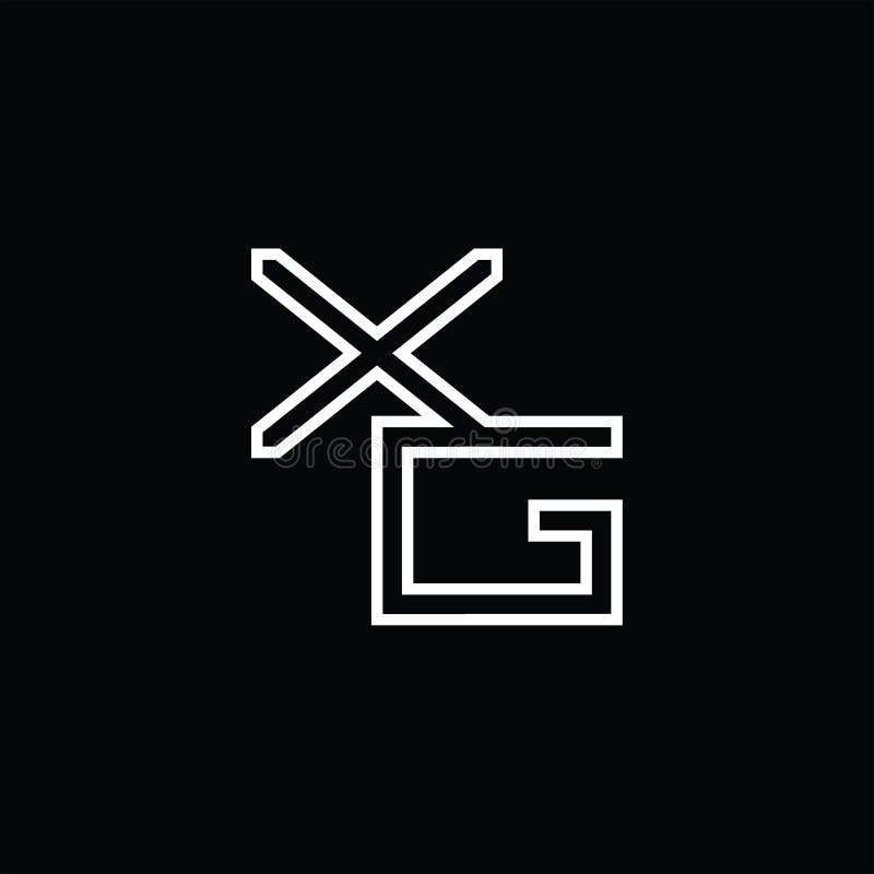 XG Logo Monogram with Line Style Design Template Stock Vector ...