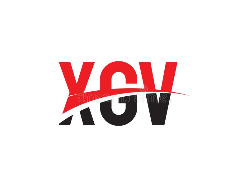 XGV Letter Initial Logo Design Vector Illustration Stock Vector ...